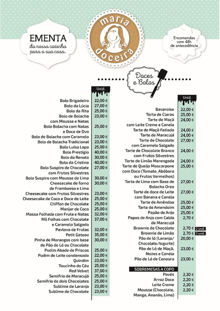 EMENTA – Maria Doceira