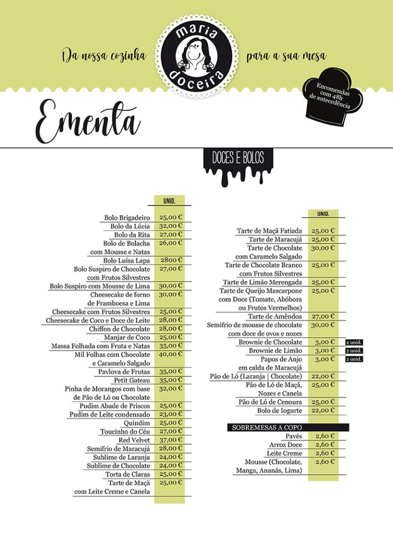 EMENTA – Maria Doceira